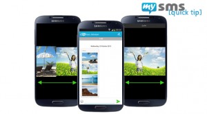 [quick tip] Multiple pictures are now shown in an album (Android phone) | mysms blog